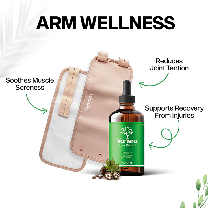 Vanera Liver Wellness Pack (Wrap + Castor Oil) – Vanera™