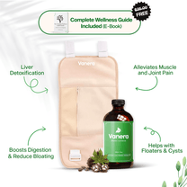 Vanera Liver Wellness Pack (Wrap + Castor Oil) – Vanera™