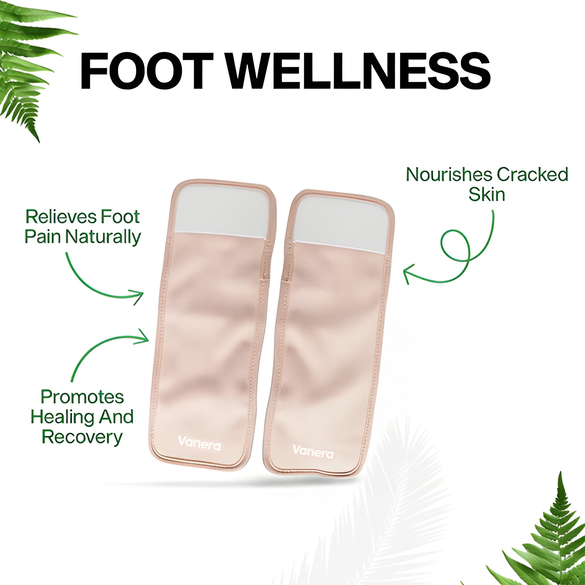 Vanera Feet/Ankle Wellness Pads (2) – Vanera™
